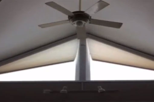 Angled Cellular Shades – DEL Motorized Solutions Inc.